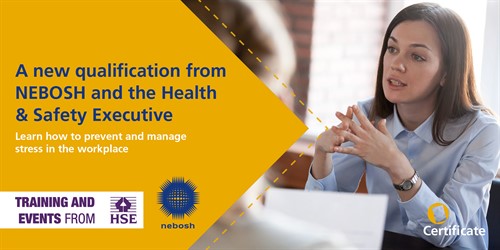 HSE launches new stress qualification in collaboration with NEBOSH
