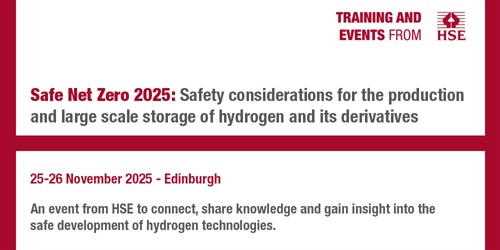 Course: Safe Net Zero 2025: Safety considerations for the production ...
