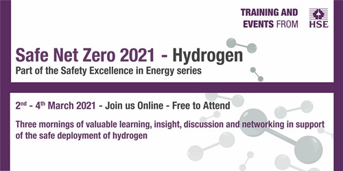 Course: Safe Net Zero 2021 - Hydrogen